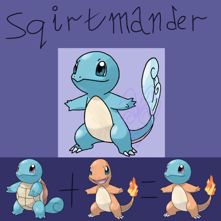 Water Charmander! - POKEMON FUSION 6 - ibisPaint