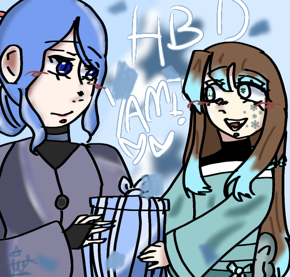 HAPPY BIRTHDAY YAMI!!!!! - ibisPaint