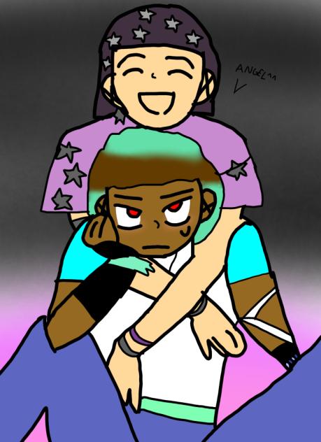 estela e angel ^^ - ibisPaint