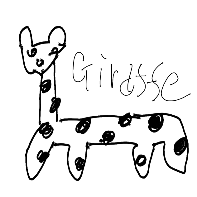giraffe - ibisPaint