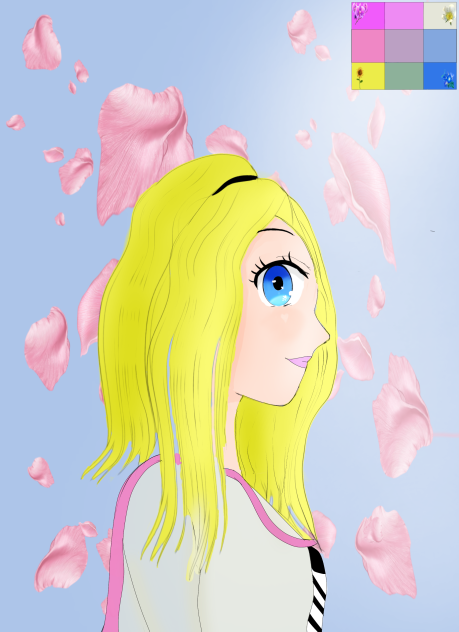 Rose (random girl) - ibisPaint