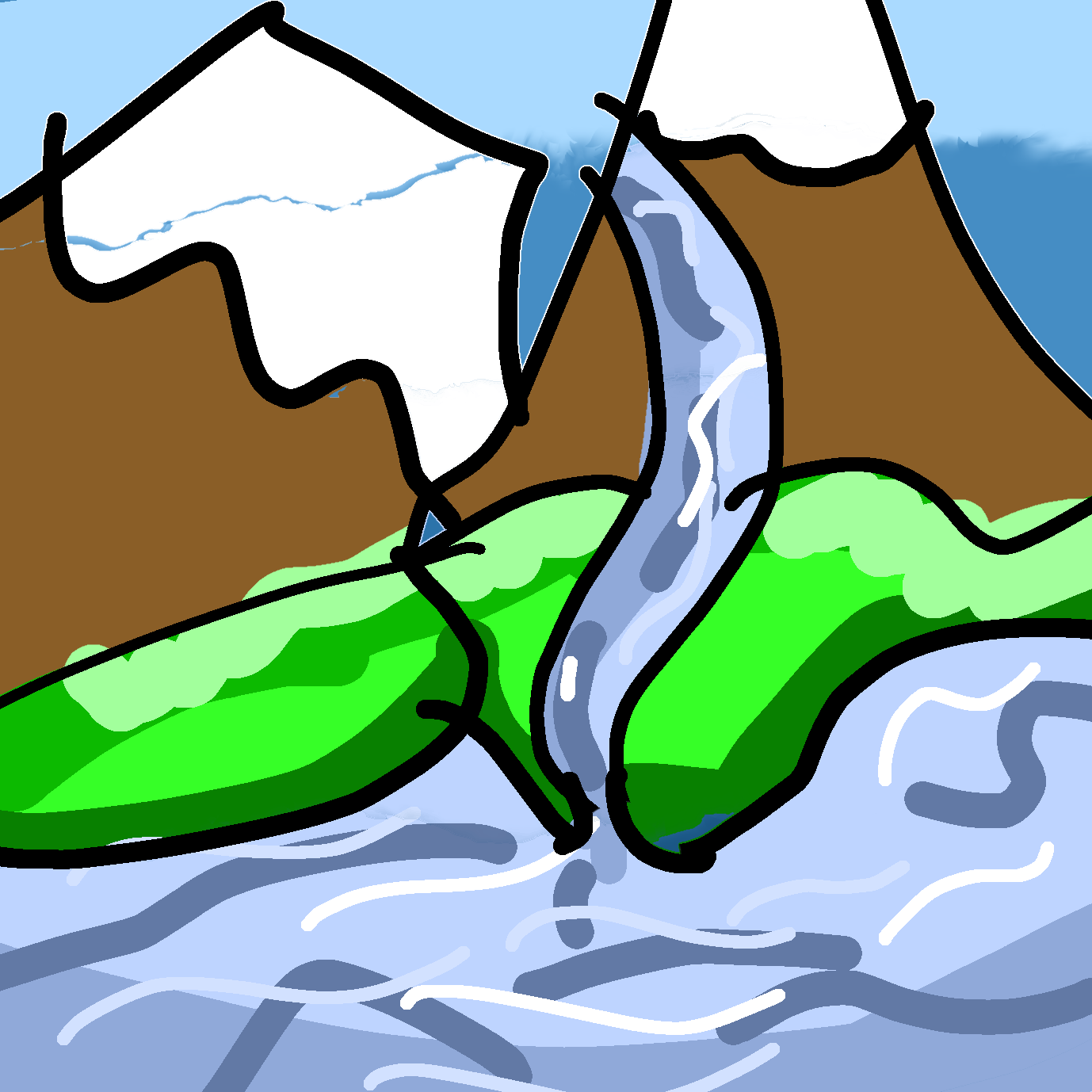 A water place - ibisPaint