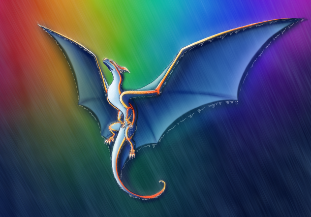 Dragon Flight - ibisPaint