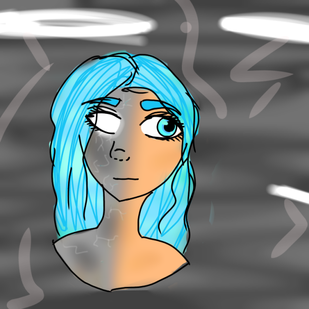 blue rage - ibisPaint