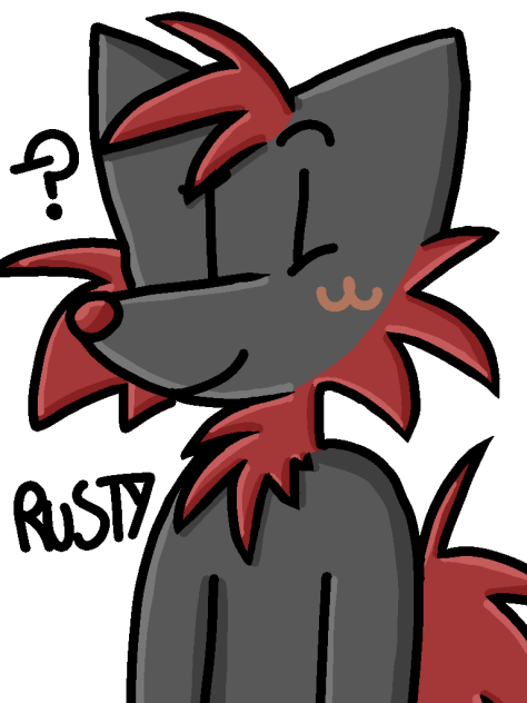 Rusty the Coyote - ibisPaint