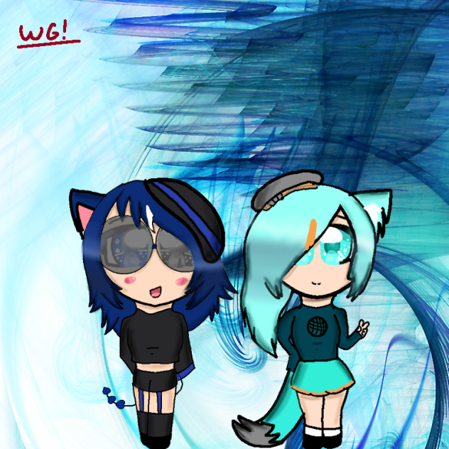 Nao and M Wolfy - ibisPaint