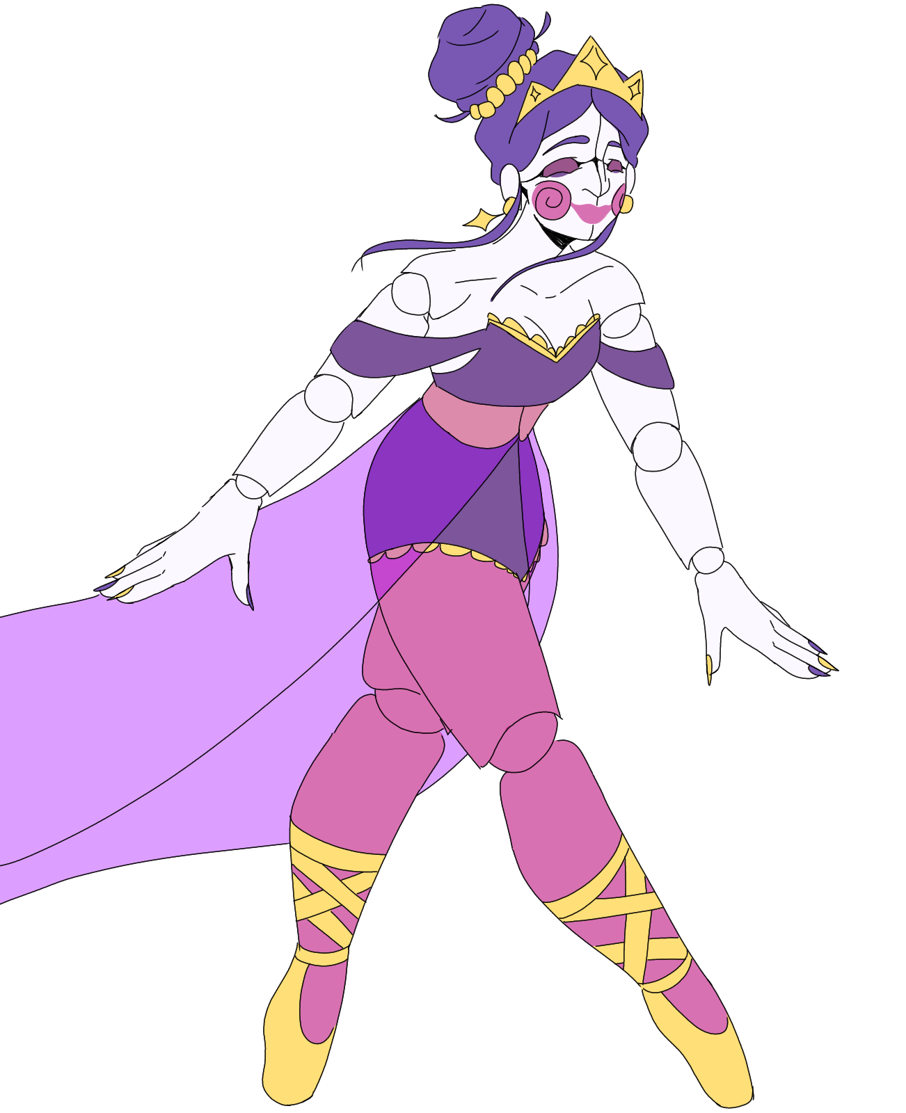 I draw Ballora - ibisPaint