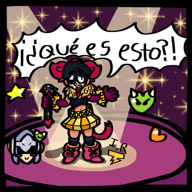 CCTV Poco in Melodies outfit - ibisPaint