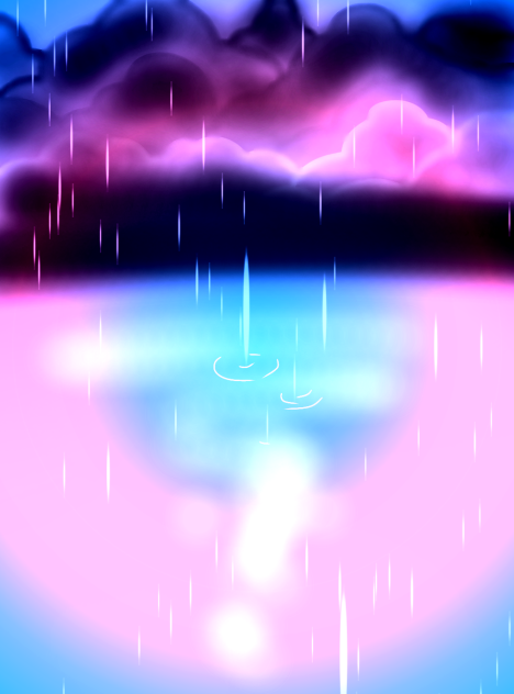 Fantasy Rain - ibisPaint