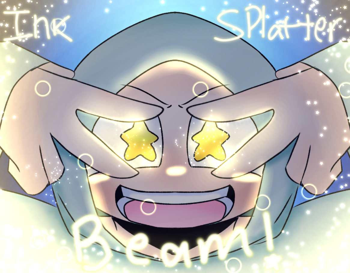 ink splatter BEEEEEEEEEEAM - ibisPaint