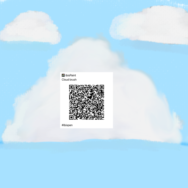 Cloud brush - ibisPaint