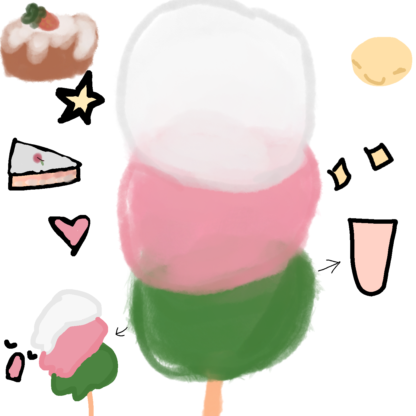 dessert - ibisPaint