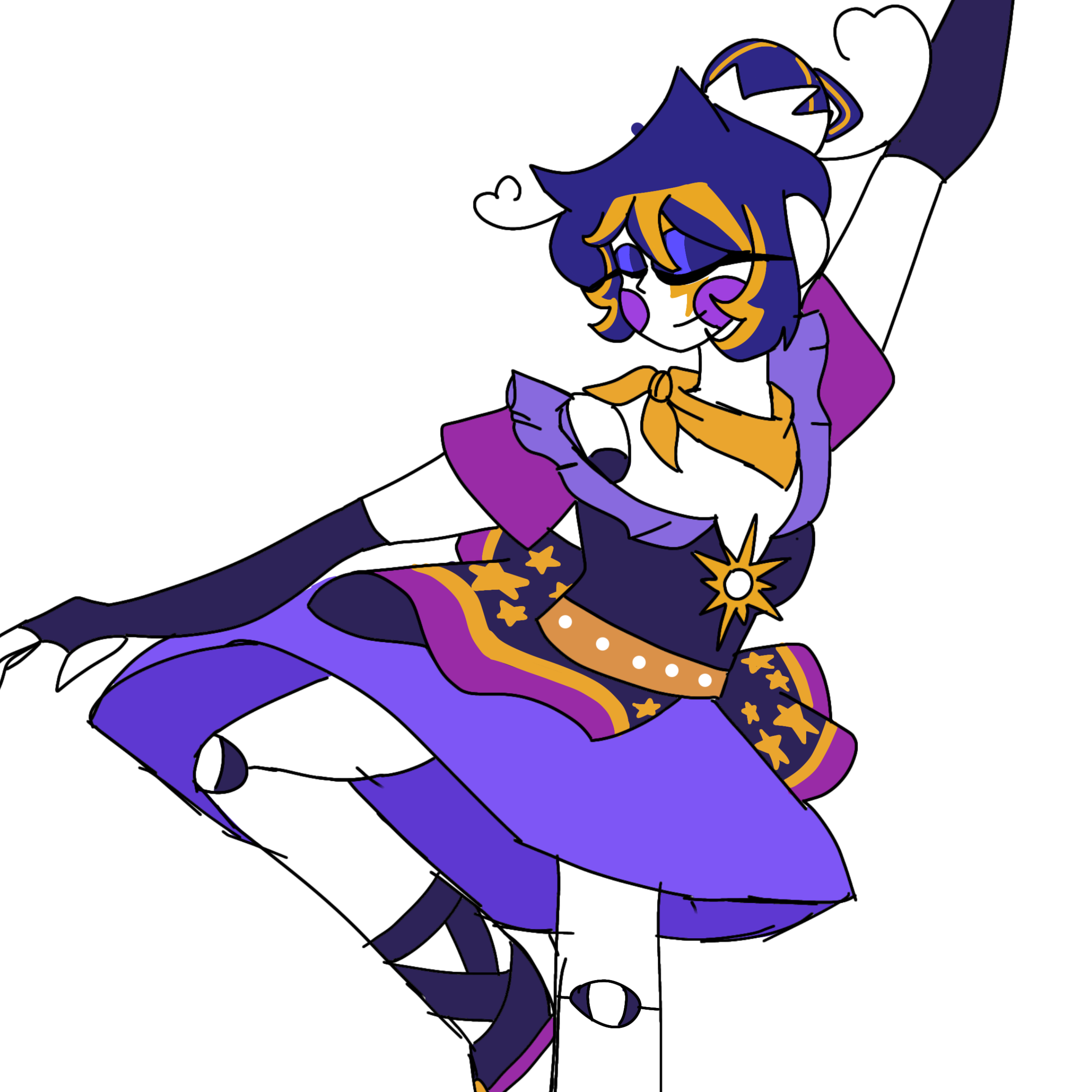 GlamRock Ballora - ibisPaint