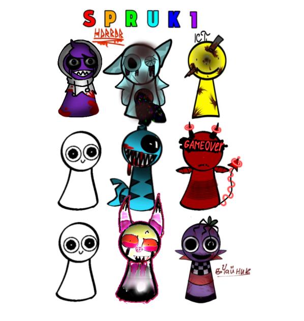 sprunki horror - ibisPaint