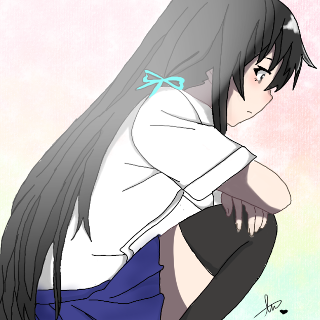 Waiting for my bestie🥺 - ibisPaint