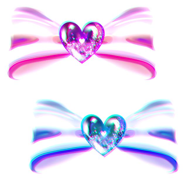 Heart Bow Front - ibisPaint