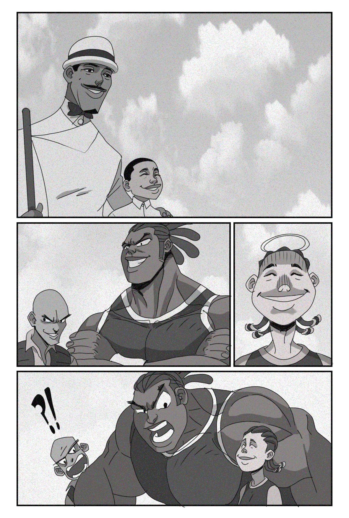 remaster behind the scenes of Father p2 - ibisPaint