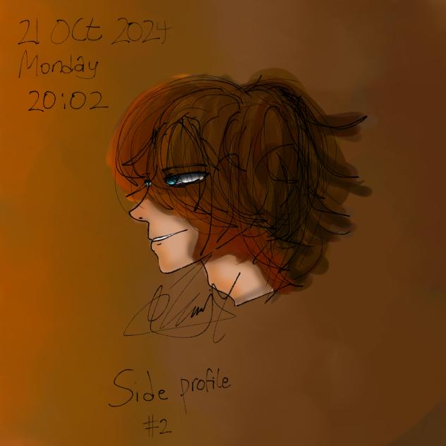 Side profile attempt #2 - ibisPaint