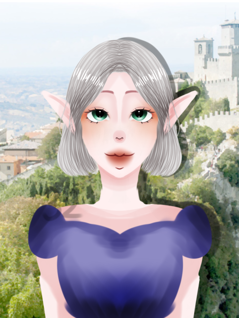 엘프 스피드 페인팅 ! speed painting - ibisPaint