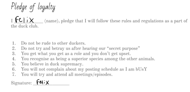 Pledge Of Loyalty - ibisPaint