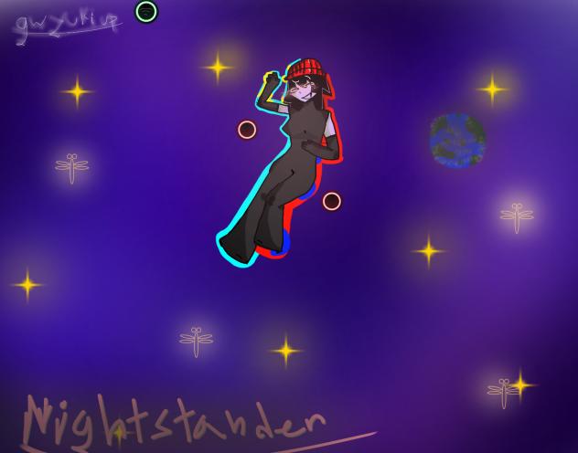 yuki in space - ibisPaint