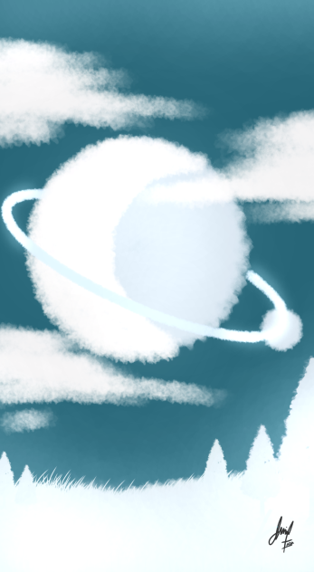 snow moon - ibisPaint