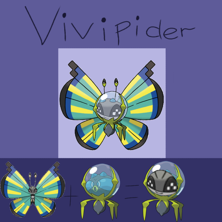 A very pretty bug - POKÉMON FUSION - ibisPaint