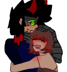 to much hugging - ibisPaint