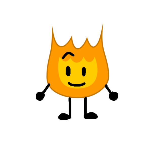 Firey scared by water - ibisPaint