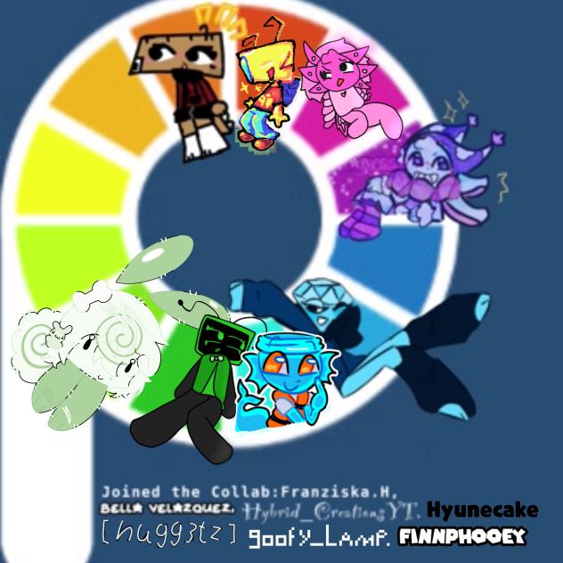 🌈𝙲𝚘𝚕𝚘𝚛𝚏𝚞𝚕 𝙾𝙲 𝚌𝚘𝚕𝚕𝚊𝚋 𝙸 𝚐𝚞𝚎𝚜𝚜🍥 - ibisPaint