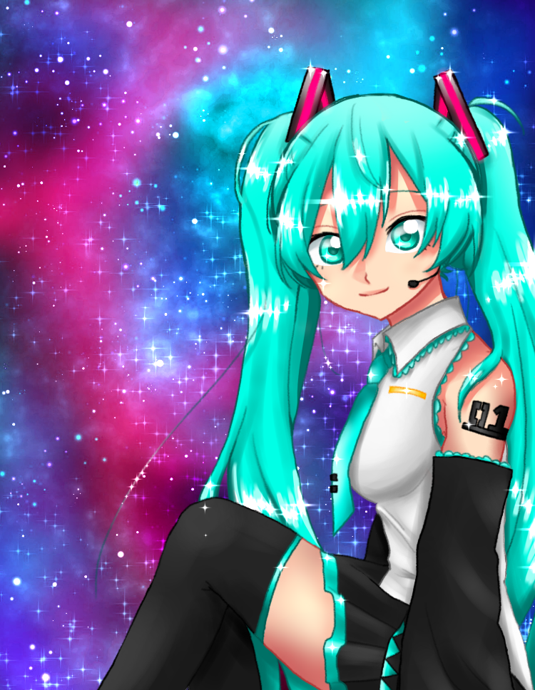 Hatsune Miku collaboration - ibisPaint