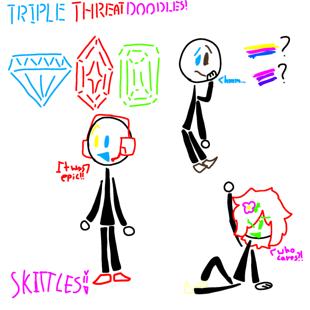 Triple Threat! - ibisPaint