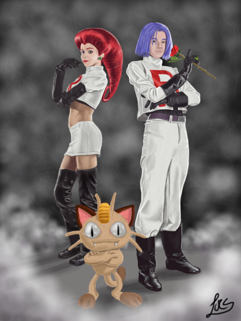 Rocket Gang - ロケット団 - ibisPaint