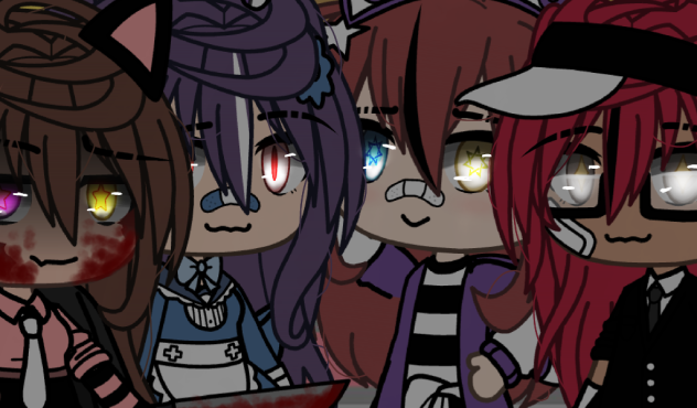 My friend group in gacha life °-°' - ibisPaint