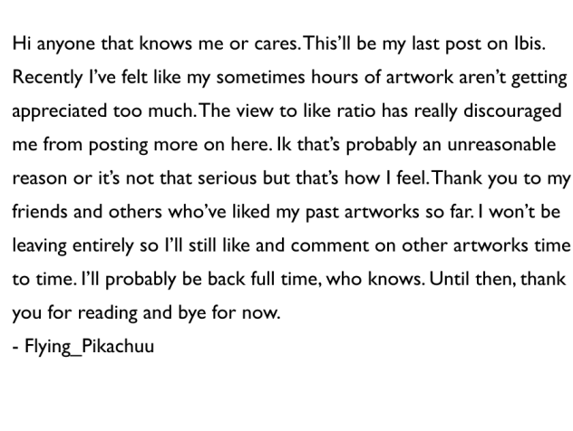 Last post on Ibis Paint - ibisPaint