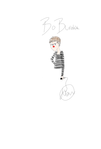 Quick sketch of Bo Burnham - ibisPaint
