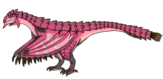 Pink Rathian (2023) render - ibisPaint