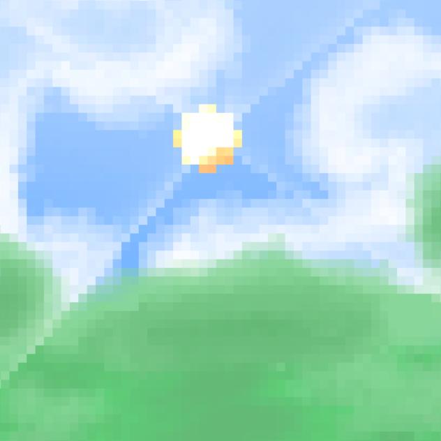 Blue sky - ibisPaint