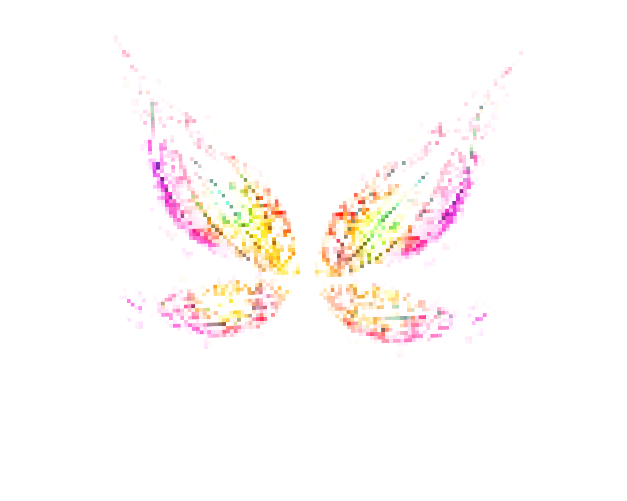 Pixie Fairy Wings Pixel - ibisPaint