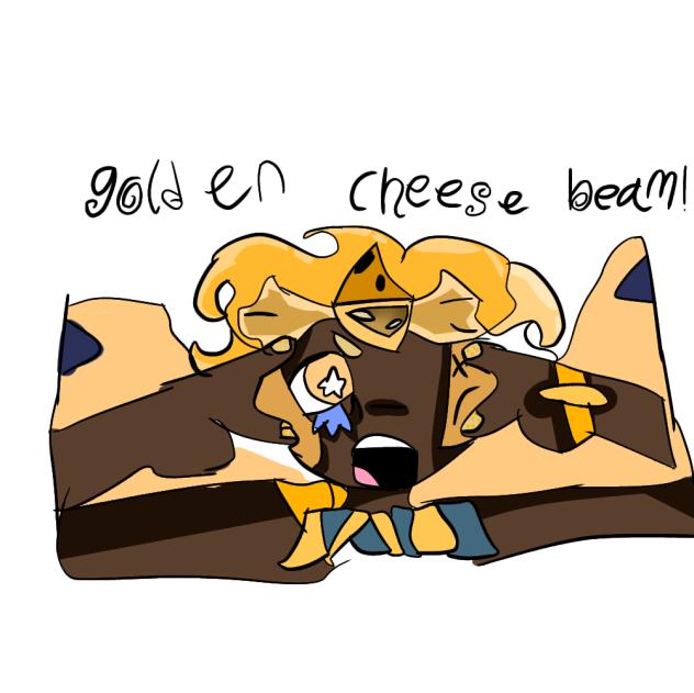 GOLDEN CHEESE BEAM! - ibisPaint