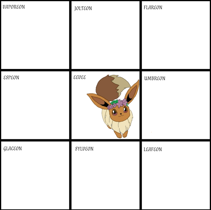 EEVEE EVOLUTION COLLAB - ibisPaint