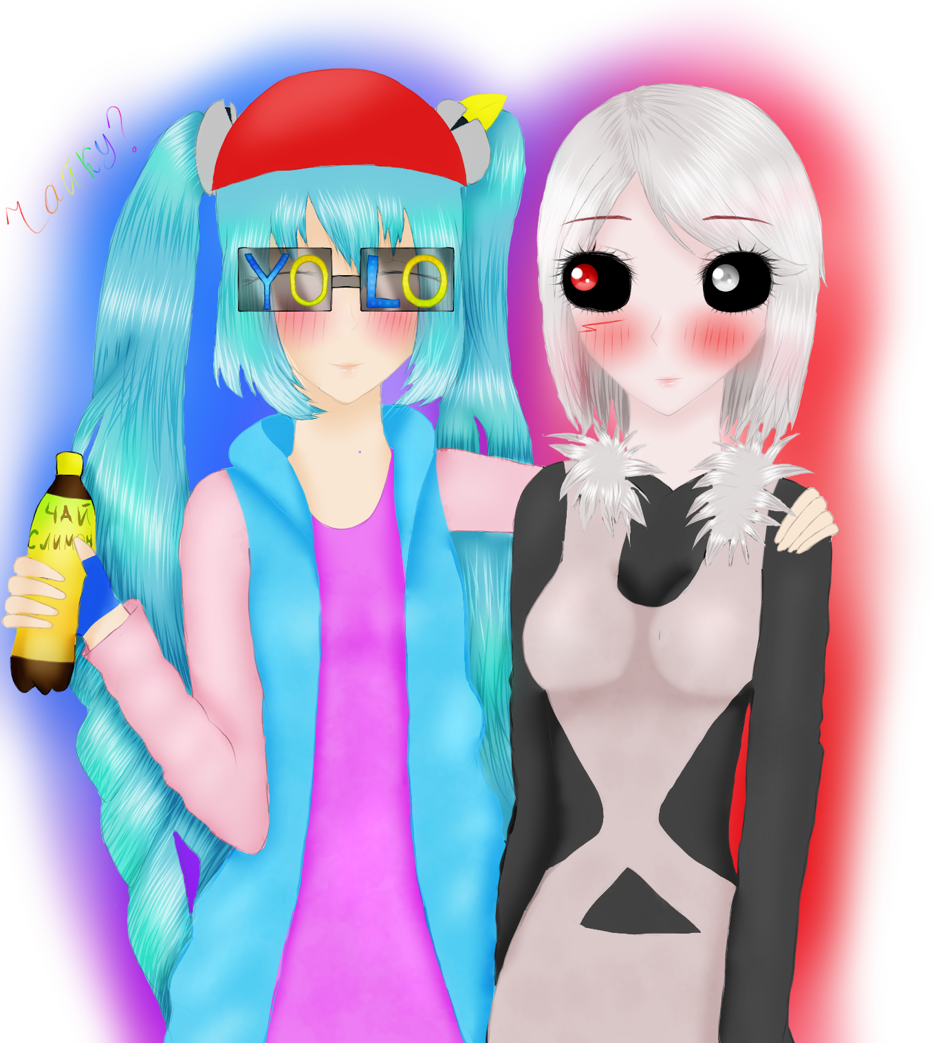 fem!Fresh X fem!Cross - ibisPaint