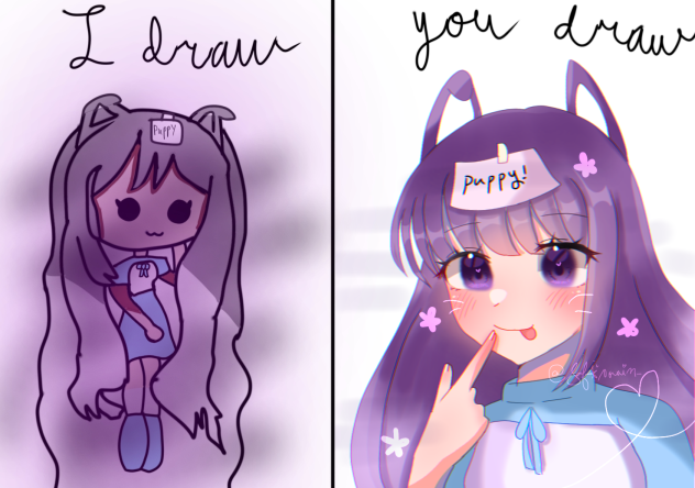 I draw u draw - ibisPaint