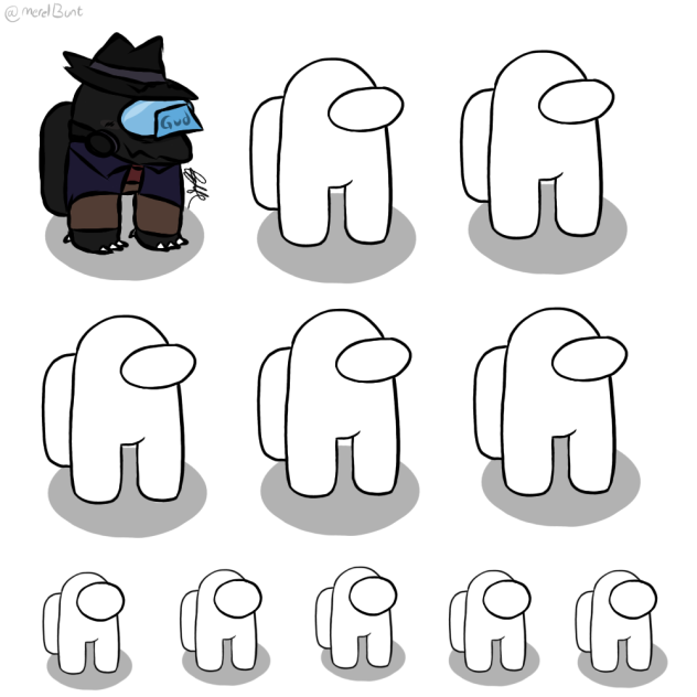 among us collab - ibisPaint