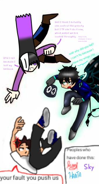 Falling collab! - ibisPaint