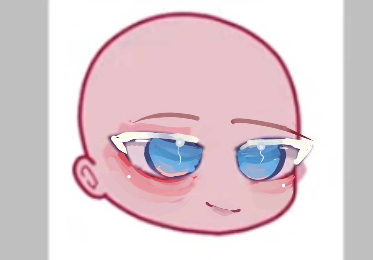 Eff mắt đơn giảnCreShino - ibisPaint