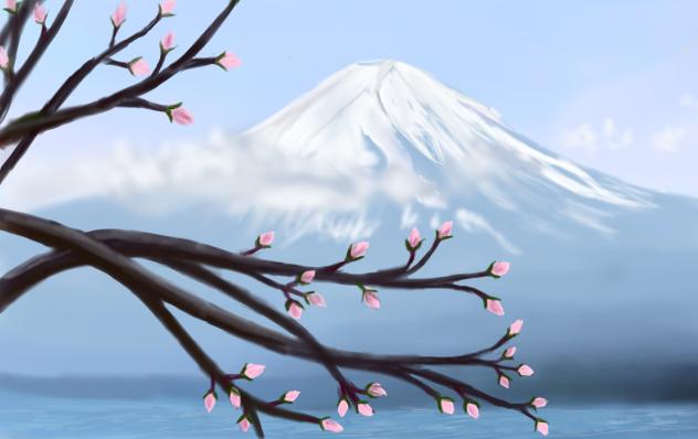 Mount Fuji - ibisPaint