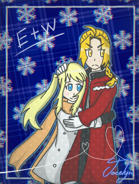 edward and winry - ibisPaint