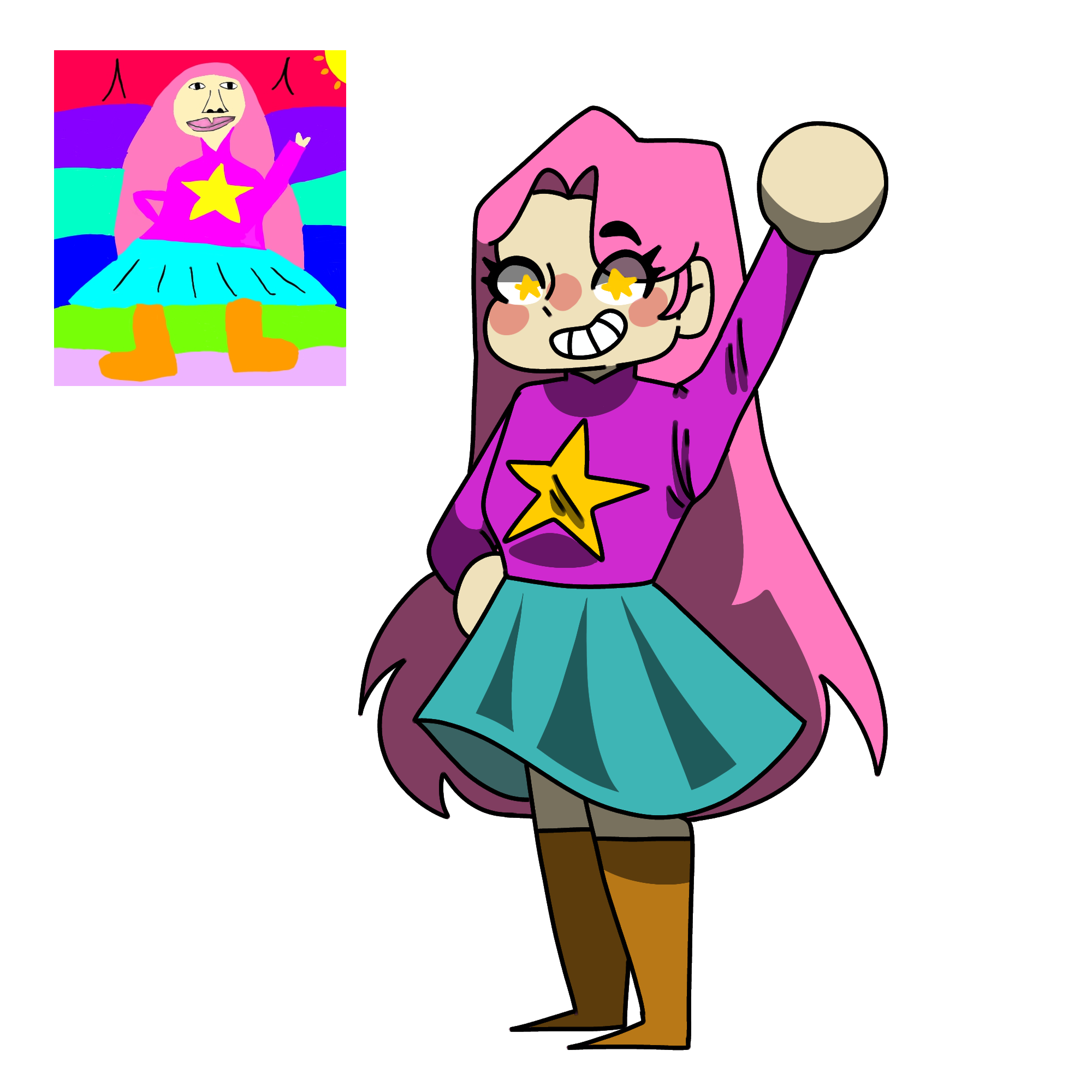 Bubblegum Girl by Vin Luo - ibisPaint