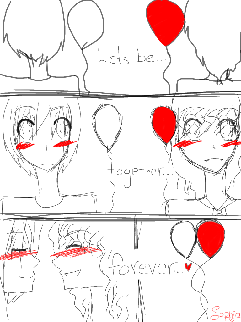 let's be together, forever - ibisPaint
